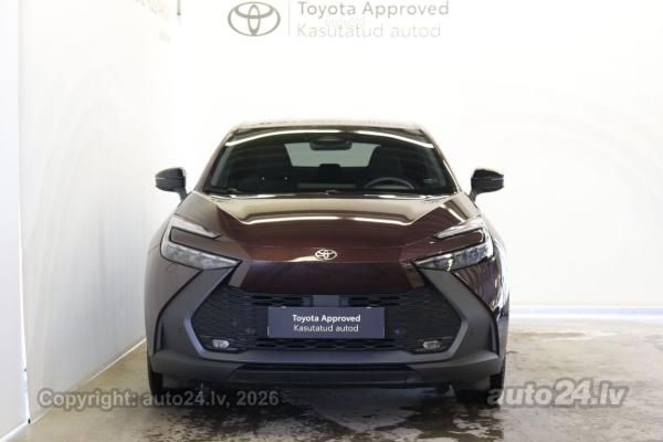 Violet Toyota C-HR 2024 in Tallinn, with an engine capacity of 1.80 L and mileage of 14 thousand km for 29900 €, photo 5 on AUTOMOTO.COM.LV