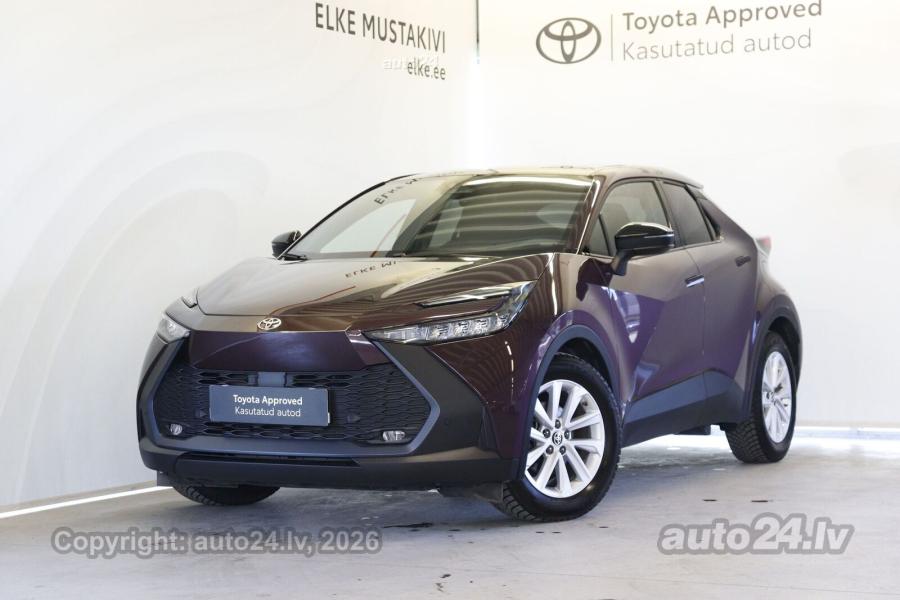 Violets Toyota C-HR 2024 Tallina, ar dzinēja tilpumu 1.80 L un nobraukumu 19 tūkst. km par 27500 €, foto 1 vietnē AUTOMOTO.COM.LV