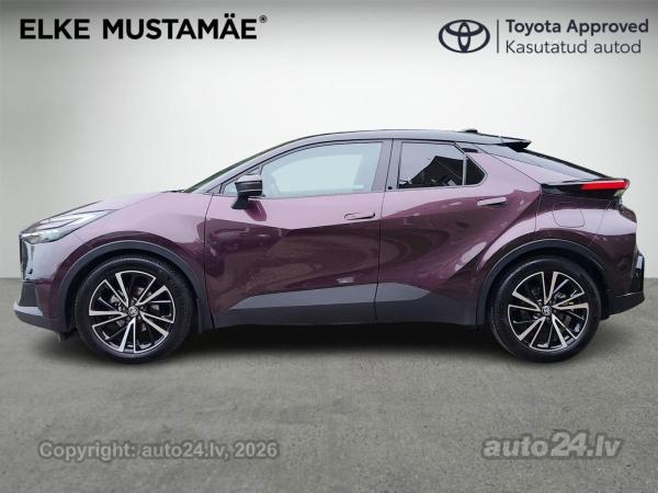 Violets Toyota C-HR 2024 Tallina, ar dzinēja tilpumu 1.80 L un nobraukumu 16 tūkst. km par 33995 €, foto 4 vietnē AUTOMOTO.COM.LV