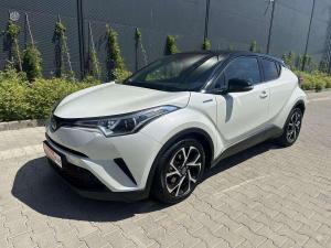 Balts Toyota C-HR 2017 Viļņa, ar dzinēja tilpumu 1.80 L un nobraukumu 178 tūkst. km par 16250 €, foto  vietnē AUTOMOTO.COM.LV
