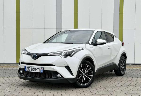 Balts Toyota C-HR 2017 Tauragė, ar dzinēja tilpumu 1.80 L un nobraukumu 172 tūkst. km par 14300 €, foto 1 vietnē AUTOMOTO.COM.LV