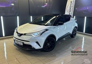 White Toyota C-HR 2018 in Avizieniai, with an engine capacity of 1.80 L and mileage of 106 thousand km for 18250 €, photo  on AUTOMOTO.COM.LV