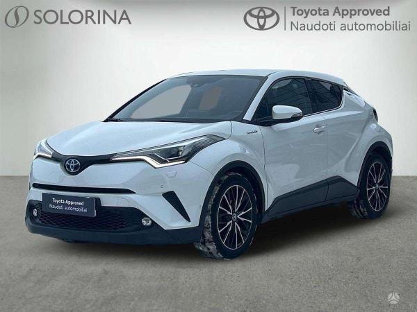 Белый Тойота C-HR 2018 в Клайпеда, объемом двигателя 1.80 л и пробегом 75 тыс. км за 19900 €, фото 1 на AUTOMOTO.COM.LV