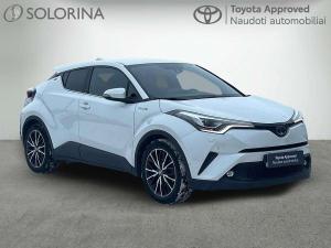 Белый Тойота C-HR 2018 в Клайпеда, объемом двигателя 1.80 л и пробегом 75 тыс. км за 19900 €, фото 18 на AUTOMOTO.COM.LV