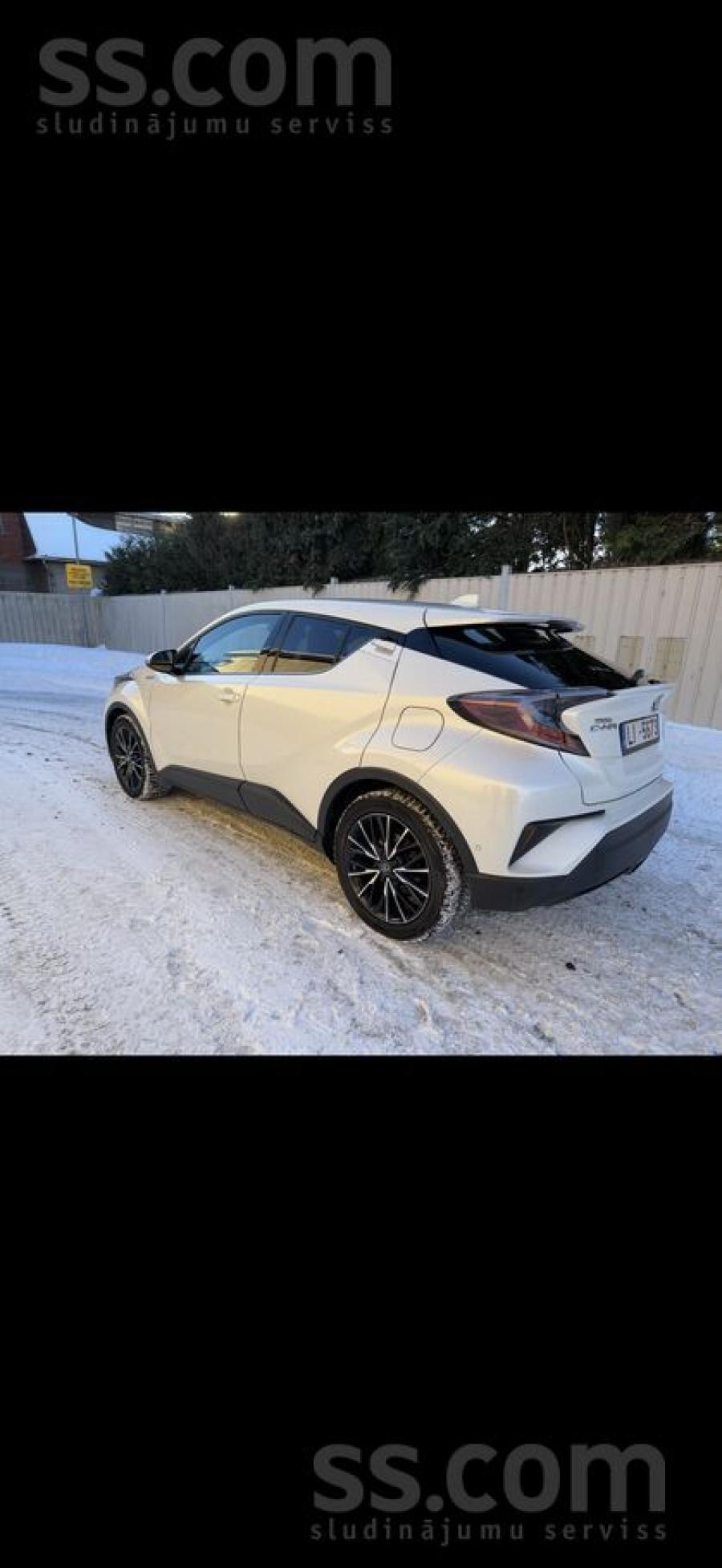 Balts Toyota C-HR 2018 Rīga, ar dzinēja tilpumu 1.80 L un nobraukumu 91 tūkst. km par 17200 €, foto 5 vietnē AUTOMOTO.COM.LV