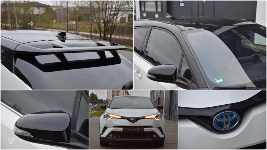 Balts Toyota C-HR 2019 Viļņa, ar dzinēja tilpumu 1.80 L un nobraukumu 93 tūkst. km par 17800 €, foto 6 vietnē AUTOMOTO.COM.LV