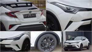 Белый Тойота C-HR 2019 в Вильнюс, объемом двигателя 1.80 л и пробегом 94 тыс. км за 17600 €, фото 4 на AUTOMOTO.COM.LV