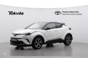 Белый Тойота C-HR 2019 в Вильнюс, объемом двигателя 1.80 л и пробегом 117 тыс. км за 21900 €, фото  на AUTOMOTO.COM.LV