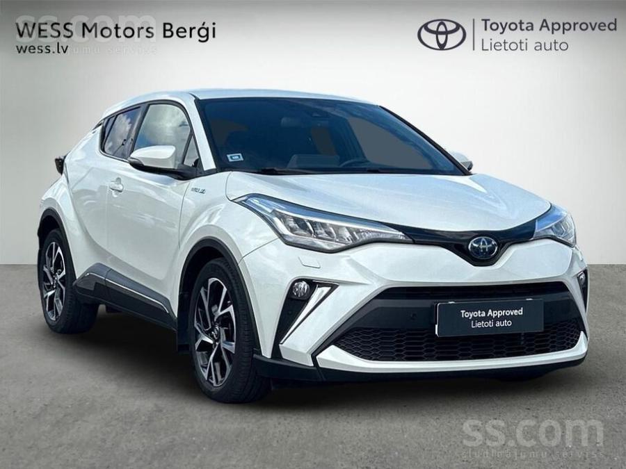 Белый Тойота C-HR 2020 в Рига, объемом двигателя 1.80 л и пробегом 42 тыс. км за 20900 €, фото 26 на AUTOMOTO.COM.LV