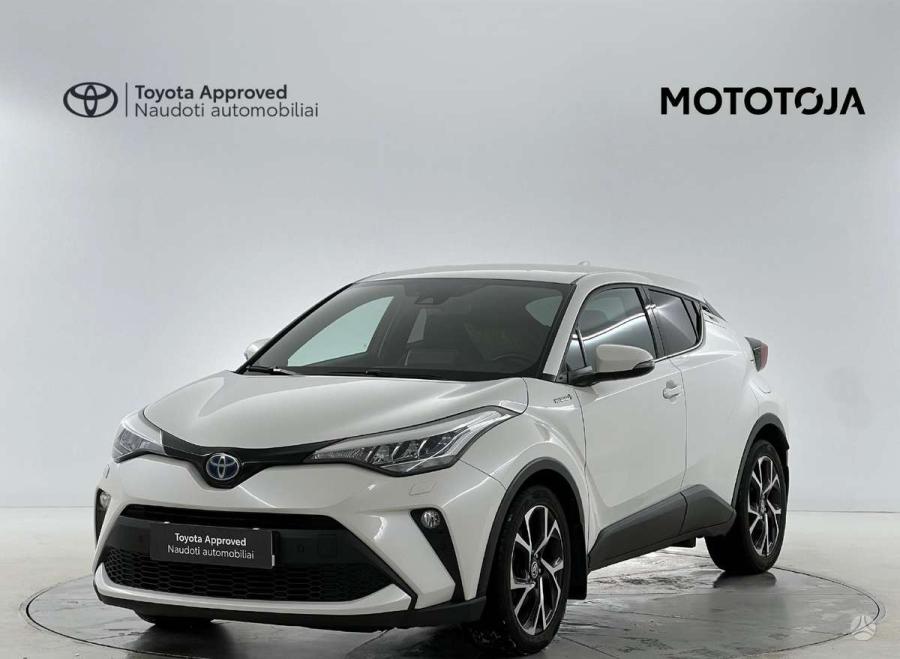 Balts Toyota C-HR 2021 Viļņa, ar dzinēja tilpumu 1.80 L un nobraukumu 112 tūkst. km par 20900 €, foto 1 vietnē AUTOMOTO.COM.LV