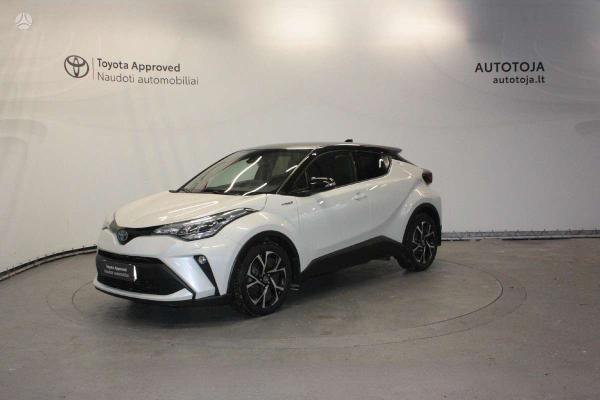 Balts Toyota C-HR 2021 Kauņa, ar dzinēja tilpumu 1.80 L un nobraukumu 82 tūkst. km par 22900 €, foto 1 vietnē AUTOMOTO.COM.LV