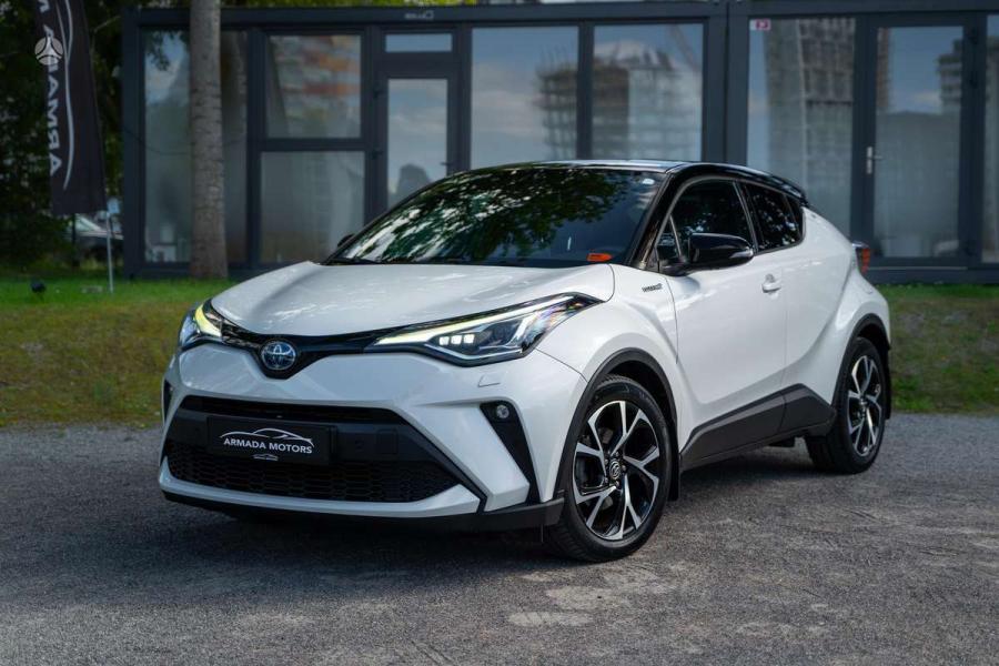Белый Тойота C-HR 2021 в Вильнюс, объемом двигателя 1.99 л и пробегом 86 тыс. км за 21900 €, фото 7 на AUTOMOTO.COM.LV