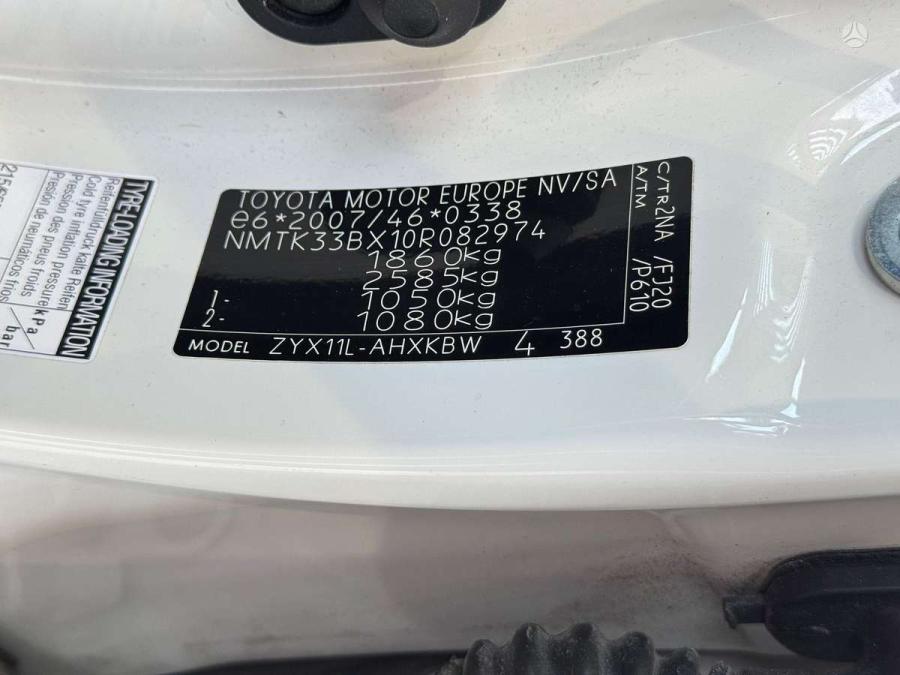Balts Toyota C-HR 2021 Šauļi, ar dzinēja tilpumu 1.80 L un nobraukumu 126 tūkst. km par 20500 €, foto 28 vietnē AUTOMOTO.COM.LV