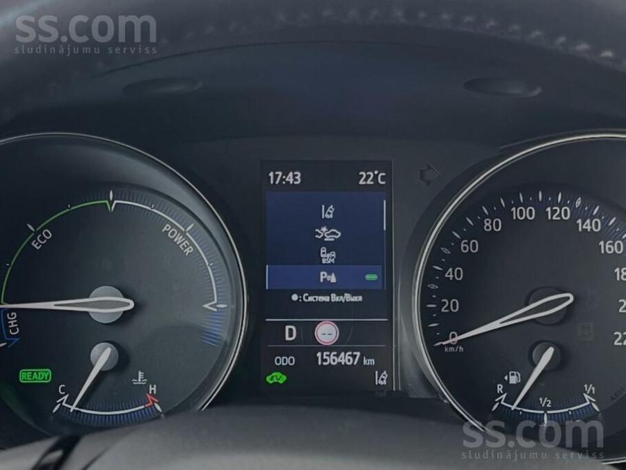 Белый Тойота C-HR 2021 в Рига, объемом двигателя 1.80 л и пробегом 156 тыс. км за 18490 €, фото 16 на AUTOMOTO.COM.LV