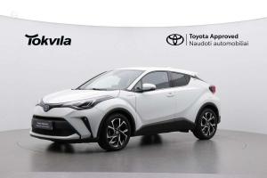 Белый Тойота C-HR 2021 в Вильнюс, объемом двигателя 1.80 л и пробегом 69 тыс. км за 23900 €, фото  на AUTOMOTO.COM.LV
