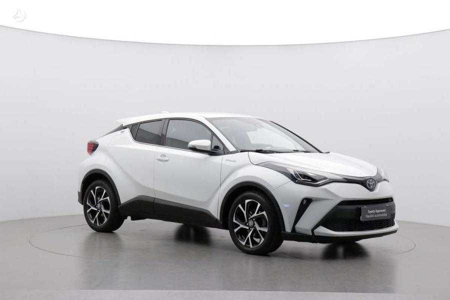 Белый Тойота C-HR 2021 в Вильнюс, объемом двигателя 1.80 л и пробегом 69 тыс. км за 23900 €, фото 20 на AUTOMOTO.COM.LV