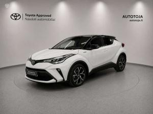 Белый Тойота C-HR 2021 в Каунас, объемом двигателя 1.99 л и пробегом 131 тыс. км за 21900 €, фото  на AUTOMOTO.COM.LV