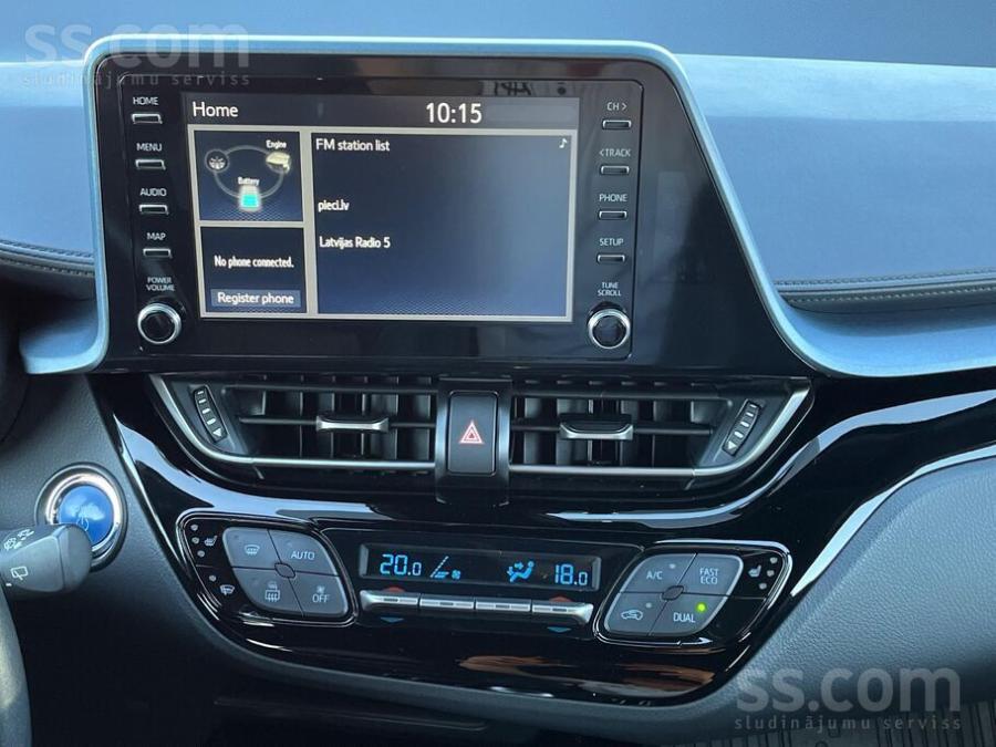 Balts Toyota C-HR 2021 Rīga, ar dzinēja tilpumu 2.00 L un nobraukumu 108 tūkst. km par 20990 €, foto 15 vietnē AUTOMOTO.COM.LV