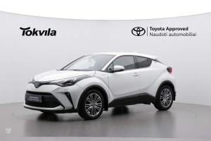Balts Toyota C-HR 2022 Viļņa, ar dzinēja tilpumu 1.80 L un nobraukumu 72 tūkst. km par 25500 €, foto  vietnē AUTOMOTO.COM.LV