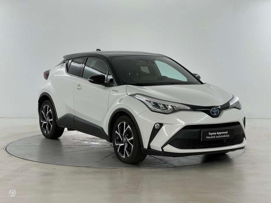 Белый Тойота C-HR 2022 в Вильнюс, объемом двигателя 1.80 л и пробегом 84 тыс. км за 23900 €, фото 19 на AUTOMOTO.COM.LV