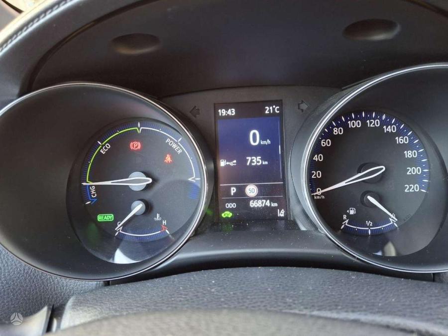 Белый Тойота C-HR 2022 в Вильнюс, объемом двигателя 1.80 л и пробегом 67 тыс. км за 25500 €, фото 14 на AUTOMOTO.COM.LV