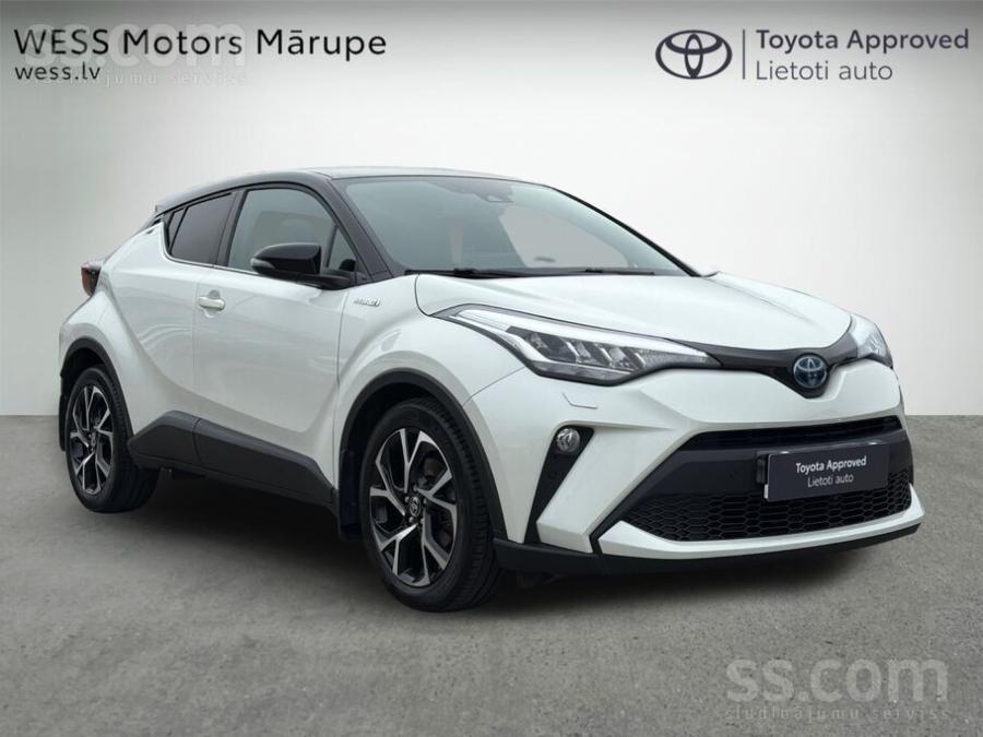 Белый Тойота C-HR 2022 в Рига, объемом двигателя 1.80 л и пробегом 39 тыс. км за 22990 €, фото 19 на AUTOMOTO.COM.LV