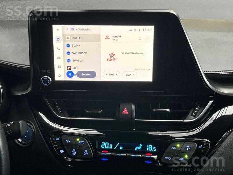 Balts Toyota C-HR 2023 Rīga, ar dzinēja tilpumu 1.80 L un nobraukumu 48 tūkst. km par 23990 €, foto 15 vietnē AUTOMOTO.COM.LV