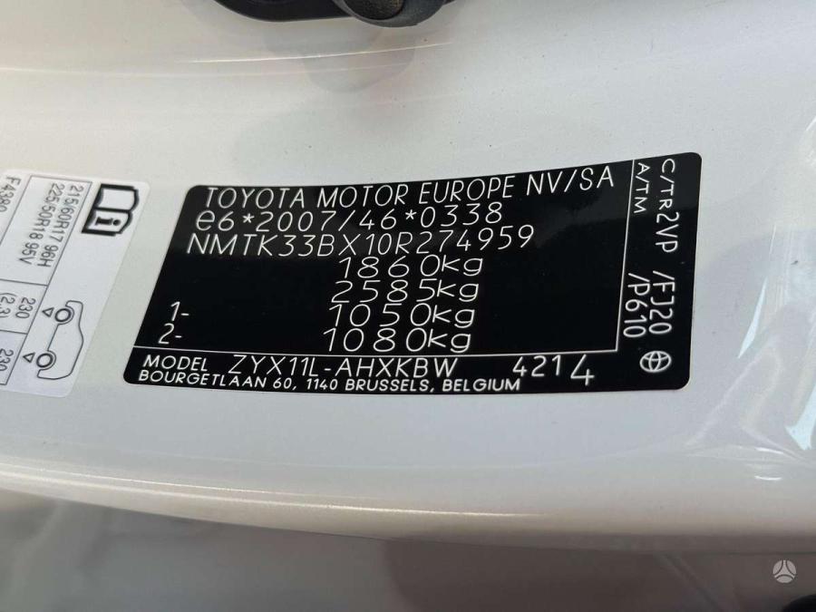 Balts Toyota C-HR 2023 Šauļi, ar dzinēja tilpumu 1.80 L un nobraukumu 83 tūkst. km par 23900 €, foto 27 vietnē AUTOMOTO.COM.LV