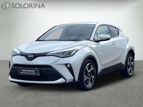 Белый Тойота C-HR 2023 в Клайпеда, объемом двигателя 1.80 л и пробегом 34 тыс. км за 25000 €, фото 1 на AUTOMOTO.COM.LV