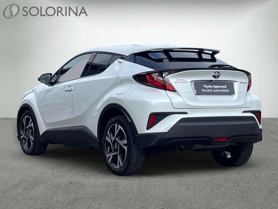 Белый Тойота C-HR 2023 в Клайпеда, объемом двигателя 1.80 л и пробегом 34 тыс. км за 25000 €, фото 18 на AUTOMOTO.COM.LV