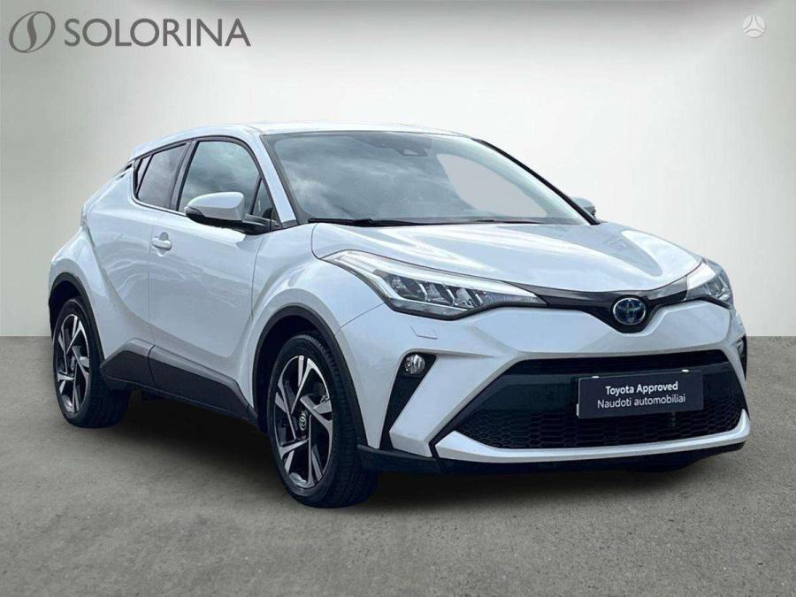 Белый Тойота C-HR 2023 в Клайпеда, объемом двигателя 1.80 л и пробегом 34 тыс. км за 25000 €, фото 19 на AUTOMOTO.COM.LV