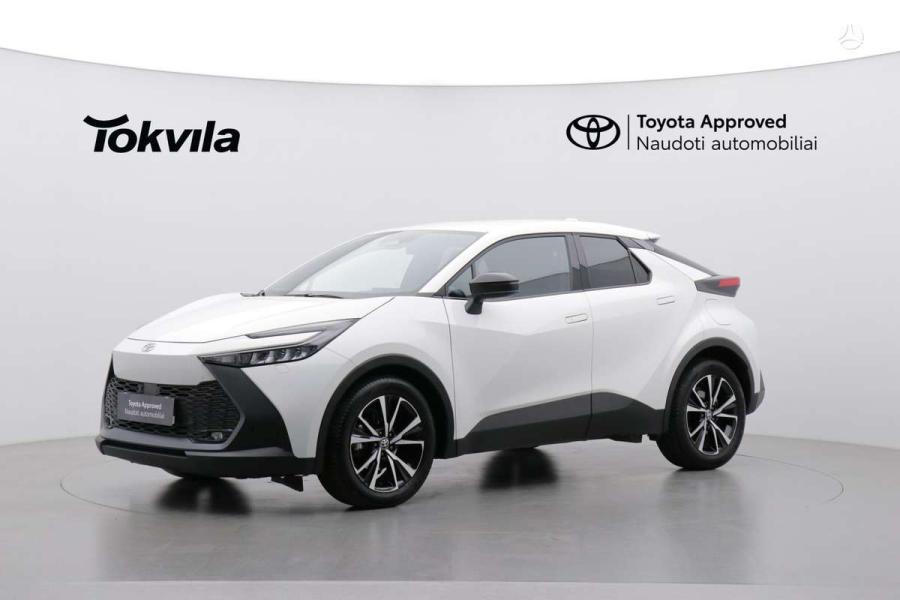 Balts Toyota C-HR 2024 Viļņa, ar dzinēja tilpumu 1.80 L un nobraukumu 18 tūkst. km par 29900 €, foto 1 vietnē AUTOMOTO.COM.LV