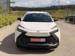 White Toyota C-HR 2024 in Vilnius, with an engine capacity of 1.80 L and mileage of 78 thousand km for 24950 €, photo 4 on AUTOMOTO.COM.LV