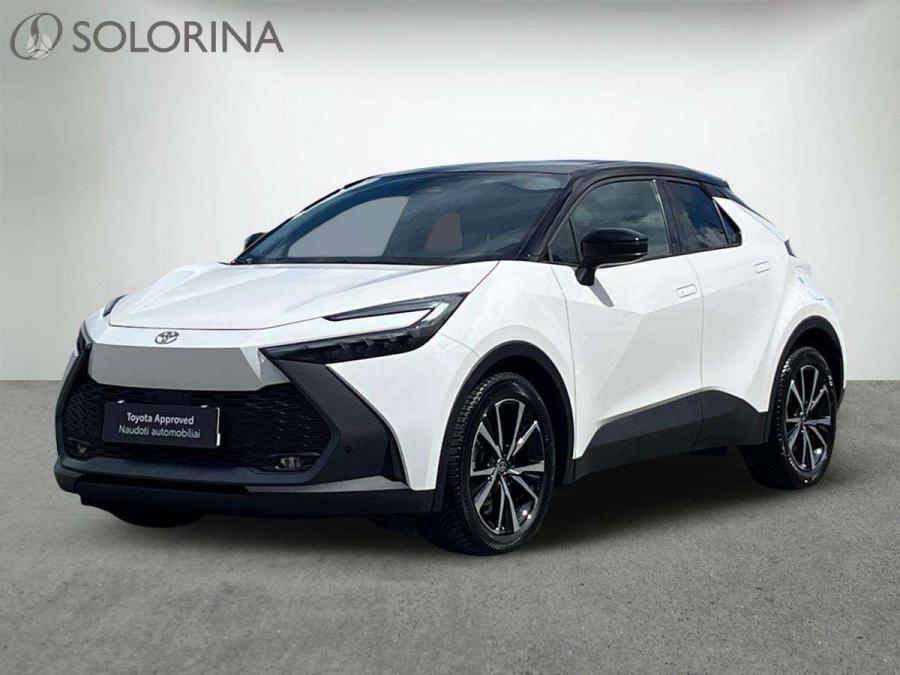 White Toyota C-HR 2025 in Klaipeda, with an engine capacity of 0.00 L and mileage of 39 thousand km for 26500 €, photo 1 on AUTOMOTO.COM.LV