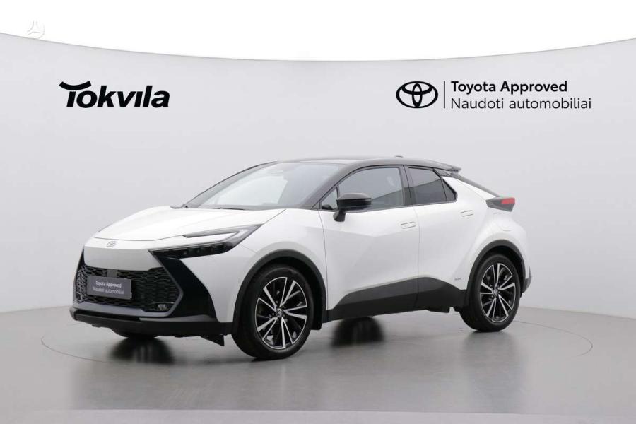Balts Toyota C-HR 2025 Viļņa, ar dzinēja tilpumu 1.99 L un nobraukumu 21 tūkst. km par 41900 €, foto 1 vietnē AUTOMOTO.COM.LV