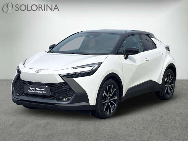 Balts Toyota C-HR 2025 Klaipėda, ar dzinēja tilpumu 1.80 L un nobraukumu 58 tūkst. km par 27000 €, foto  vietnē AUTOMOTO.COM.LV