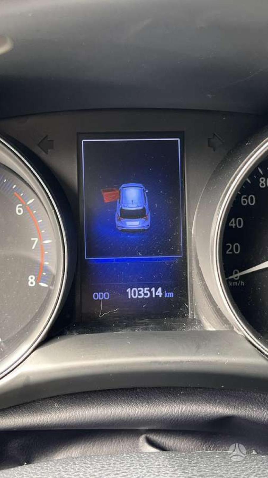 Белый Тойота C-HR 2017 в Вильнюс, объемом двигателя 1.20 л и пробегом 104 тыс. км за 14500 €, фото 14 на AUTOMOTO.COM.LV