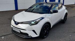 White Toyota C-HR 2018 in Klaipeda, with an engine capacity of 1.80 L and mileage of 88 thousand km for 16300 €, photo  on AUTOMOTO.COM.LV
