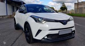 Белый Тойота C-HR 2018 в Клайпеда, объемом двигателя 1.80 л и пробегом 88 тыс. км за 16300 €, фото 5 на AUTOMOTO.COM.LV