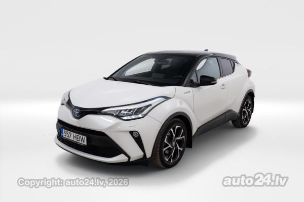 White Toyota C-HR 2020 in Tartu, with an engine capacity of 1.80 L and mileage of 81 thousand km for 19999 €, photo 1 on AUTOMOTO.COM.LV