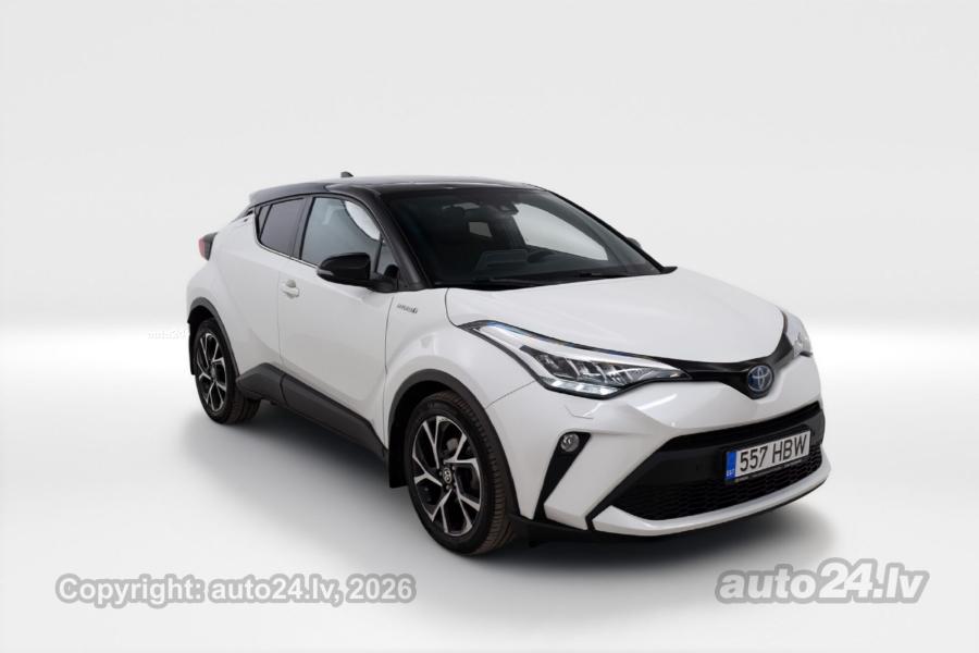 Белый Тойота C-HR 2020 в Тарту, объемом двигателя 1.80 л и пробегом 81 тыс. км за 19999 €, фото 3 на AUTOMOTO.COM.LV