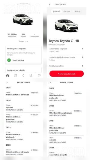 Balts Toyota C-HR 2020 Rīga, ar dzinēja tilpumu 2.00 L un nobraukumu 103 tūkst. km par 20300 €, foto 17 vietnē AUTOMOTO.COM.LV