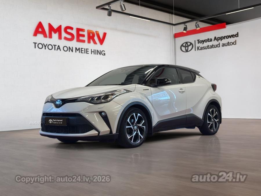 Белый Тойота C-HR 2021 в Тарту, объемом двигателя 2.00 л и пробегом 135 тыс. км за 20290 €, фото 1 на AUTOMOTO.COM.LV