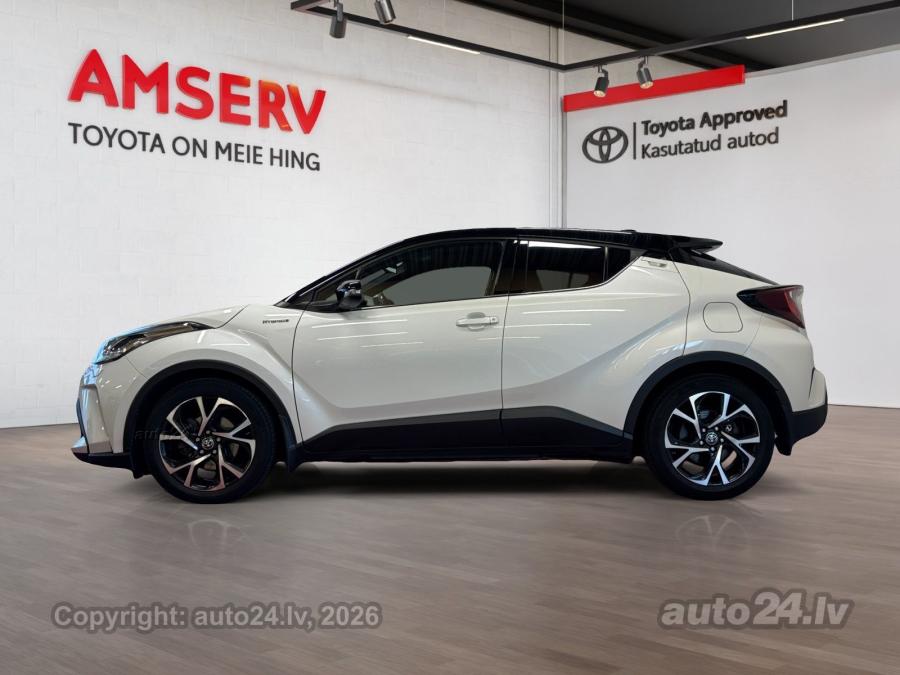 Белый Тойота C-HR 2021 в Тарту, объемом двигателя 2.00 л и пробегом 135 тыс. км за 20290 €, фото 4 на AUTOMOTO.COM.LV