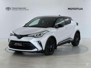 Белый Тойота C-HR 2022 в Вильнюс, объемом двигателя 1.80 л и пробегом 84 тыс. км за 23900 €, фото  на AUTOMOTO.COM.LV