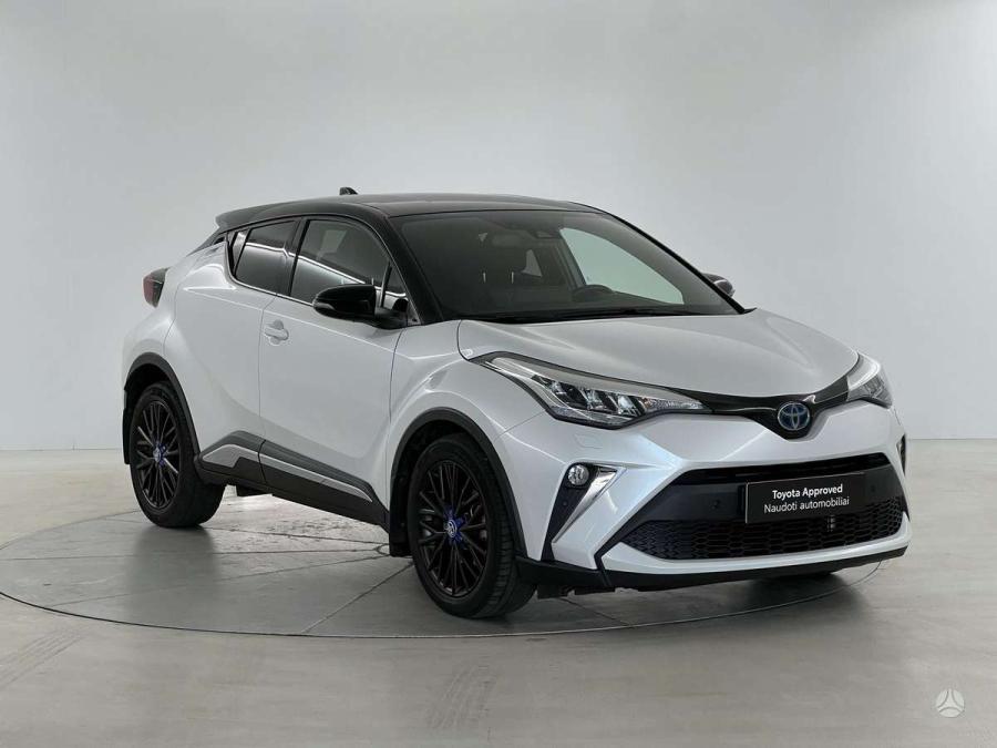 Белый Тойота C-HR 2022 в Вильнюс, объемом двигателя 1.80 л и пробегом 84 тыс. км за 23900 €, фото 19 на AUTOMOTO.COM.LV