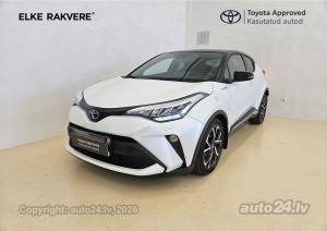 White Toyota C-HR 2022 in Rakvere, with an engine capacity of 1.80 L and mileage of 91 thousand km for 20990 €, photo  on AUTOMOTO.COM.LV