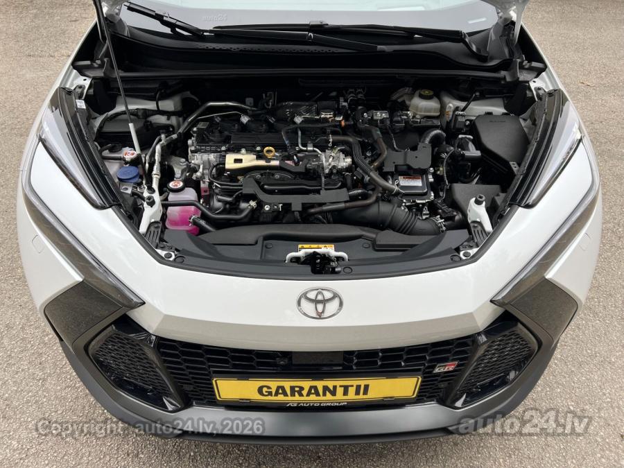 White Toyota C-HR 2024 in Parnu, with an engine capacity of 2.00 L and mileage of 19 thousand km for 39990 €, photo 18 on AUTOMOTO.COM.LV