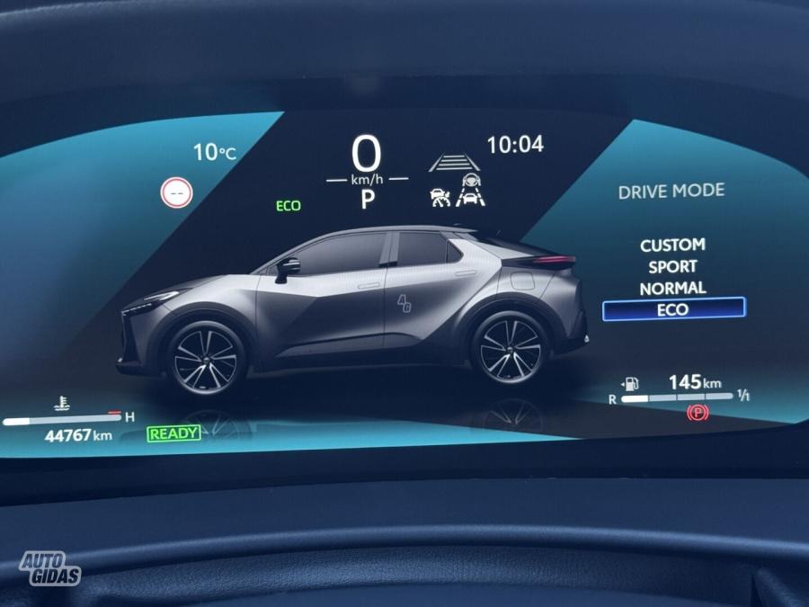 Белый Тойота C-HR 2024 в Авиженяй, объемом двигателя 1.80 л и пробегом 45 тыс. км за 26500 €, фото 16 на AUTOMOTO.COM.LV