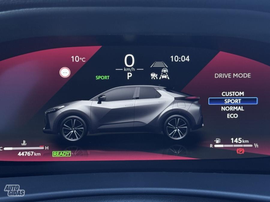 Белый Тойота C-HR 2024 в Авиженяй, объемом двигателя 1.80 л и пробегом 45 тыс. км за 26500 €, фото 17 на AUTOMOTO.COM.LV